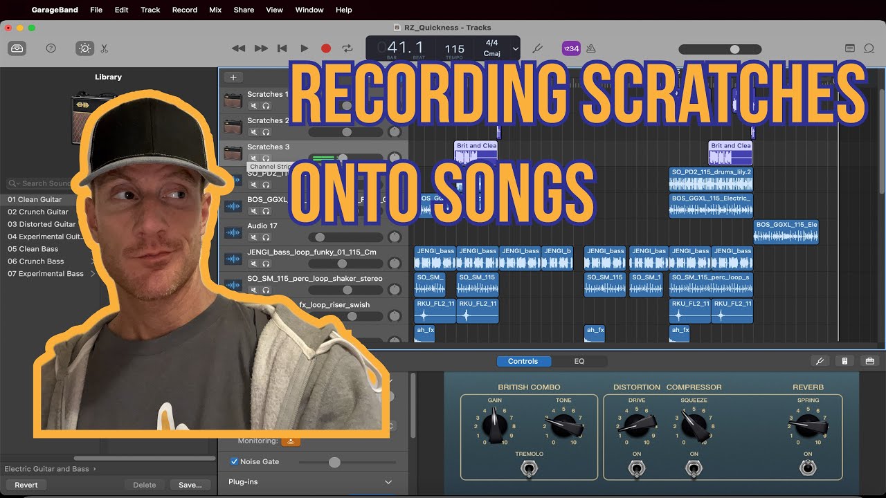 How to record scratches onto songs and beats - YouTube