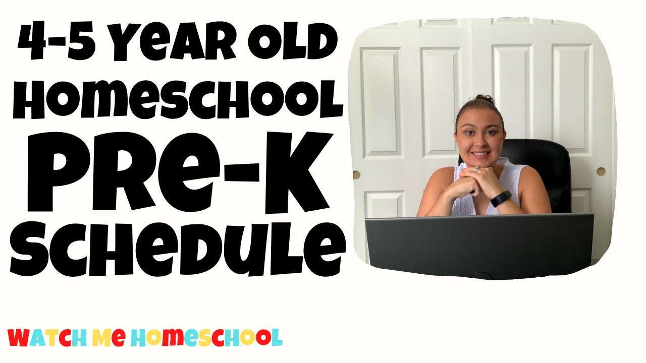 2020 PREK HOMESCHOOL SCHEDULE | Our 4 Year Old Homeschool Schedule for ...