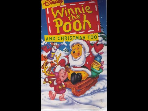 Opening & Closing To Winnie The Pooh And Christmas Too! (1996) VHS - Reversed!