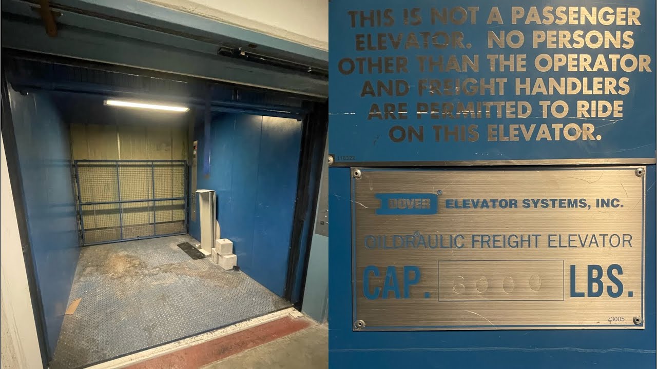 Dover Hydraulic Freight Elevator @ CSM Alderson Hall - Golden, CO ...