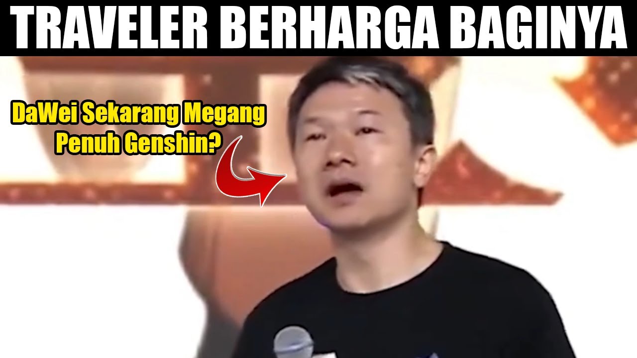 DaWei CEO Hoyoverse Menangis Mengeluarkan Unek"nya, Dan seperti inilah Keluh Kesahnya... - YouTube
