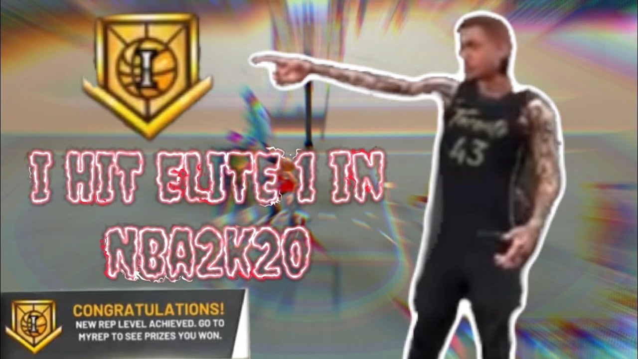 I HIT ELITE ONE ON NBA 2K20 - YouTube