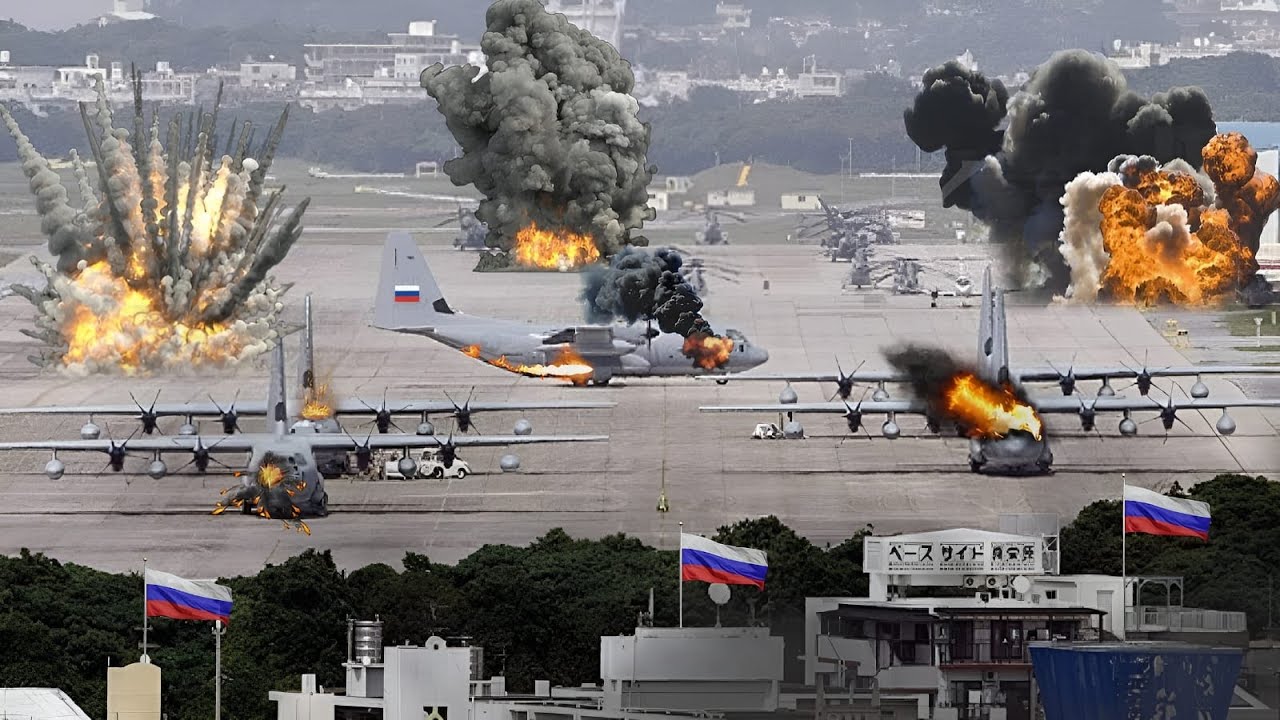 2 minutes ago! HUGE Explosion at RUSSIAN Military Airport, See What ...