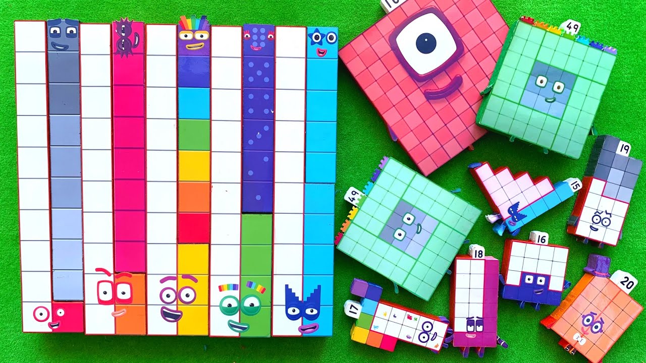 Looking for Numberblocks NEW 403 Puzzle Tetris Shape | ASMR chirping of ...