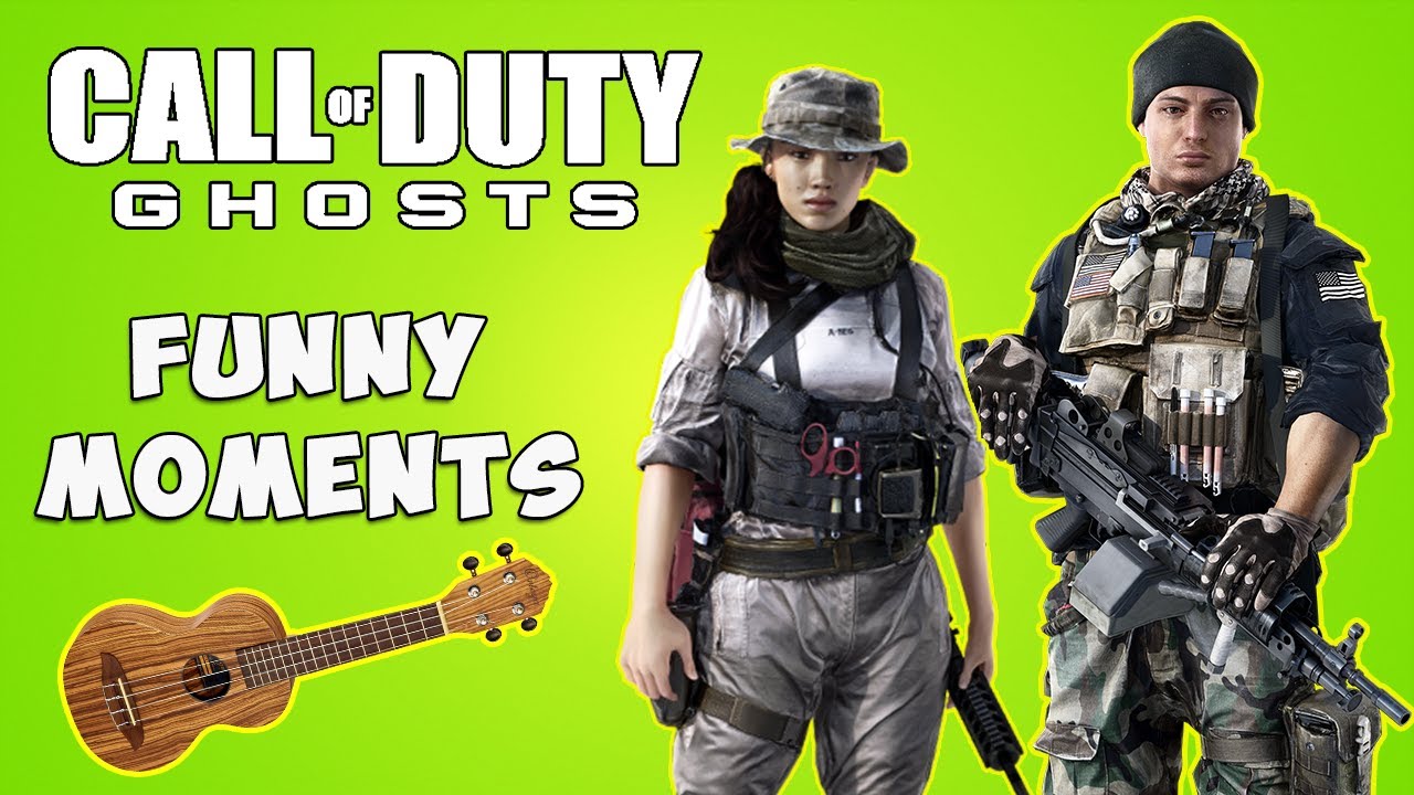 COD Ghosts Funny Moments 15 - Singing, Elevator Fail, Glitch, Dog ...