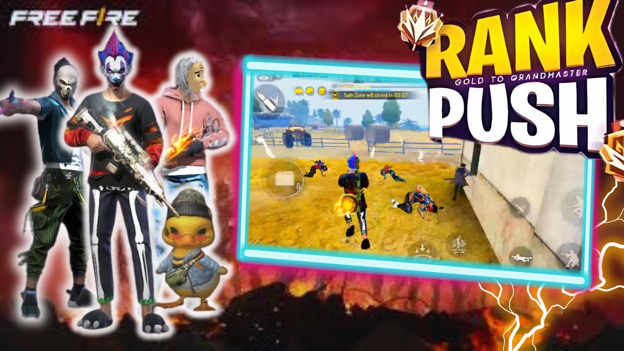 FREE FIRE BR RANK: EPIC GAMEPLAY 🔥 || RANK PUSH #freefire #viralvideo #rankpush - YouTube