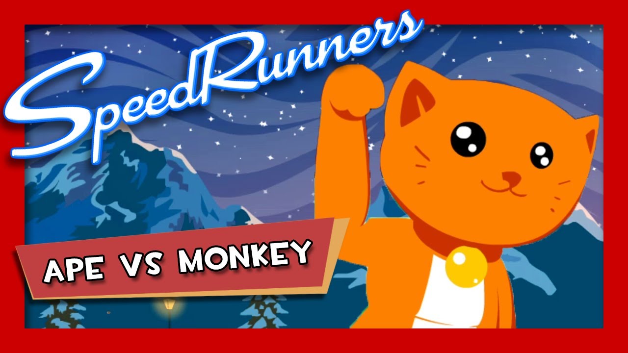 SpeedRunners - Ape VS Monkey!! - YouTube