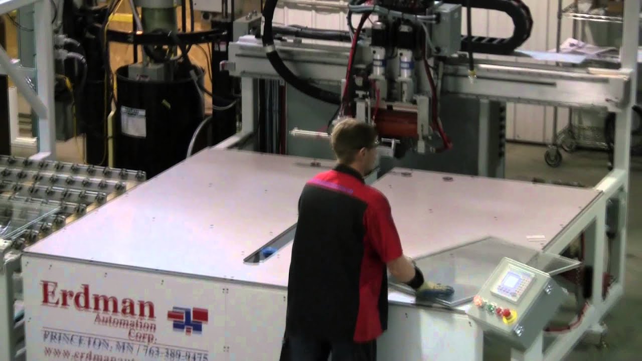 Erdman 400 Series IG Production Line - YouTube