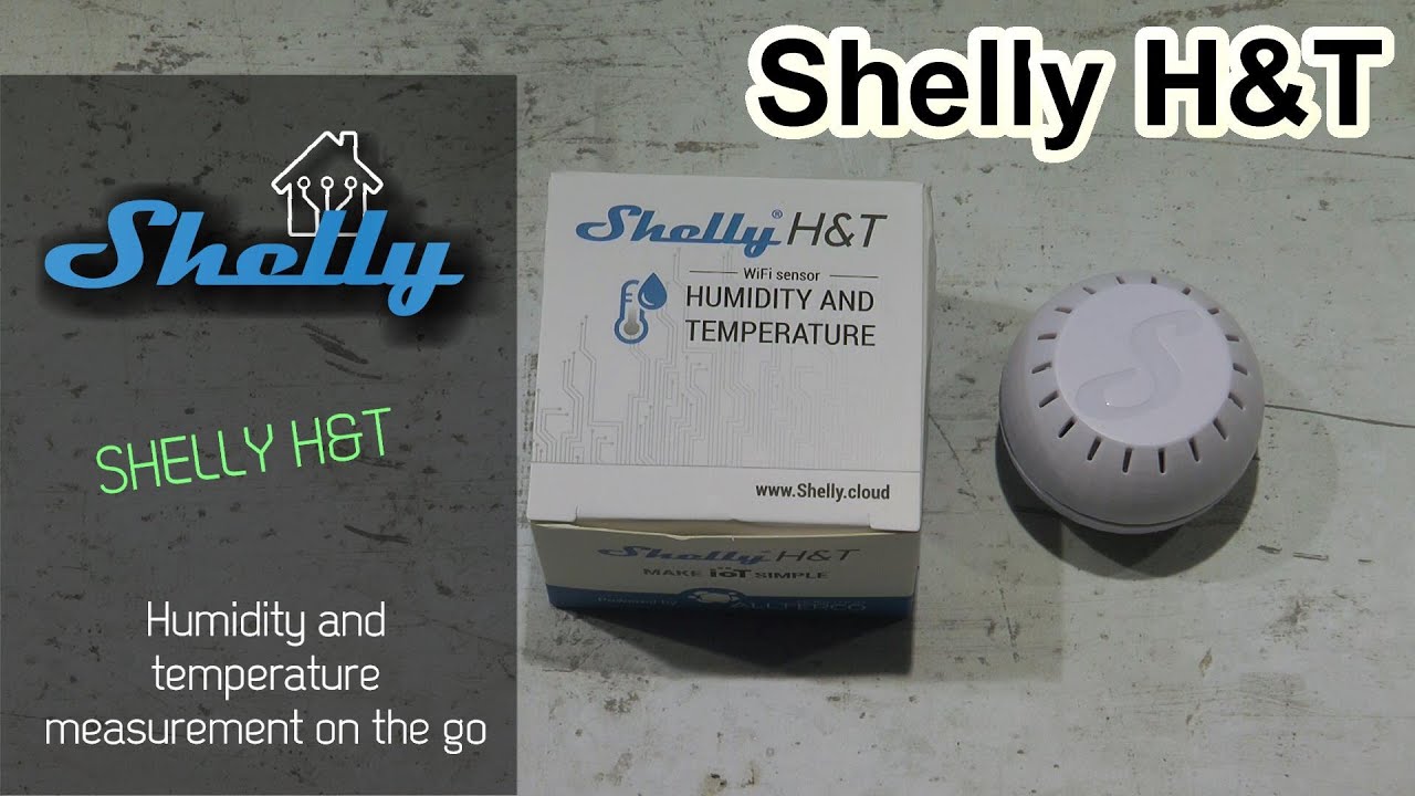 Shelly Humidity and Temperature Sensor - YouTube