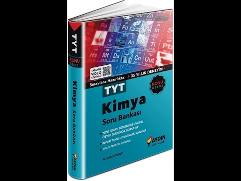 Aydın Yayınları TYT Kimya Konu Özetli Soru Bankası