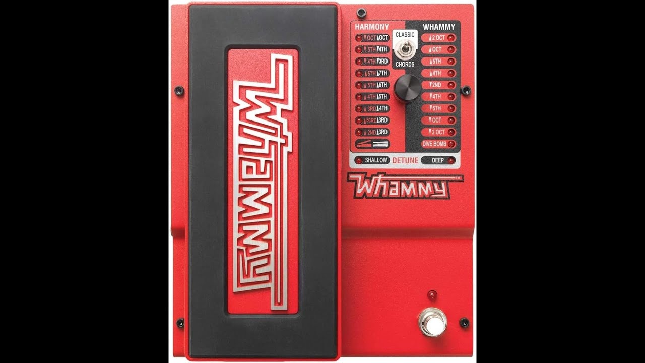 DigiTech Whammy 5: Legendary Pitch-Shifting Pedal - YouTube