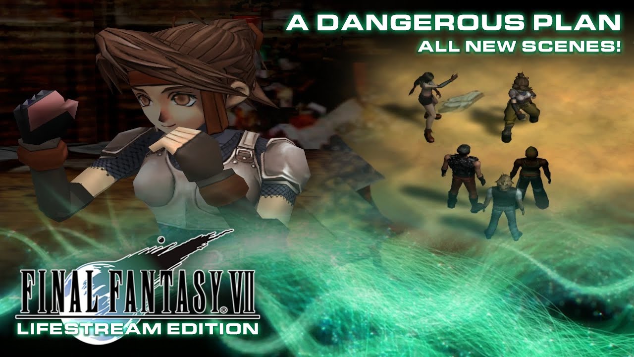 FFVII Lifestream Edition: A Dangerous Plan - All New Scenes! - YouTube