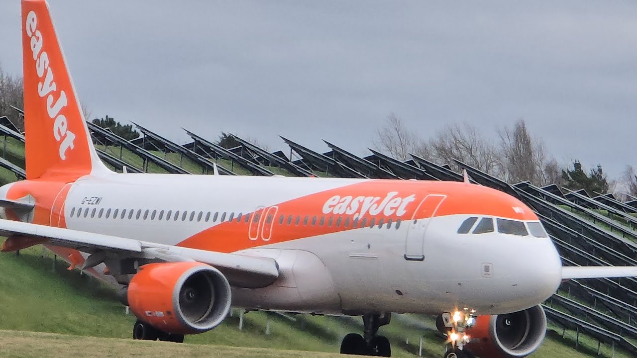 Insane Ryanair & EasyJet Landings at Birmingham Airport – You Won’t ...