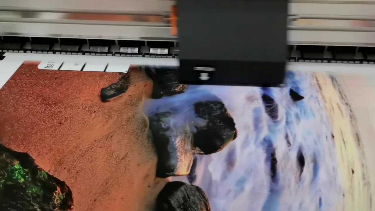 Front Printing Backlit Films - YouTube