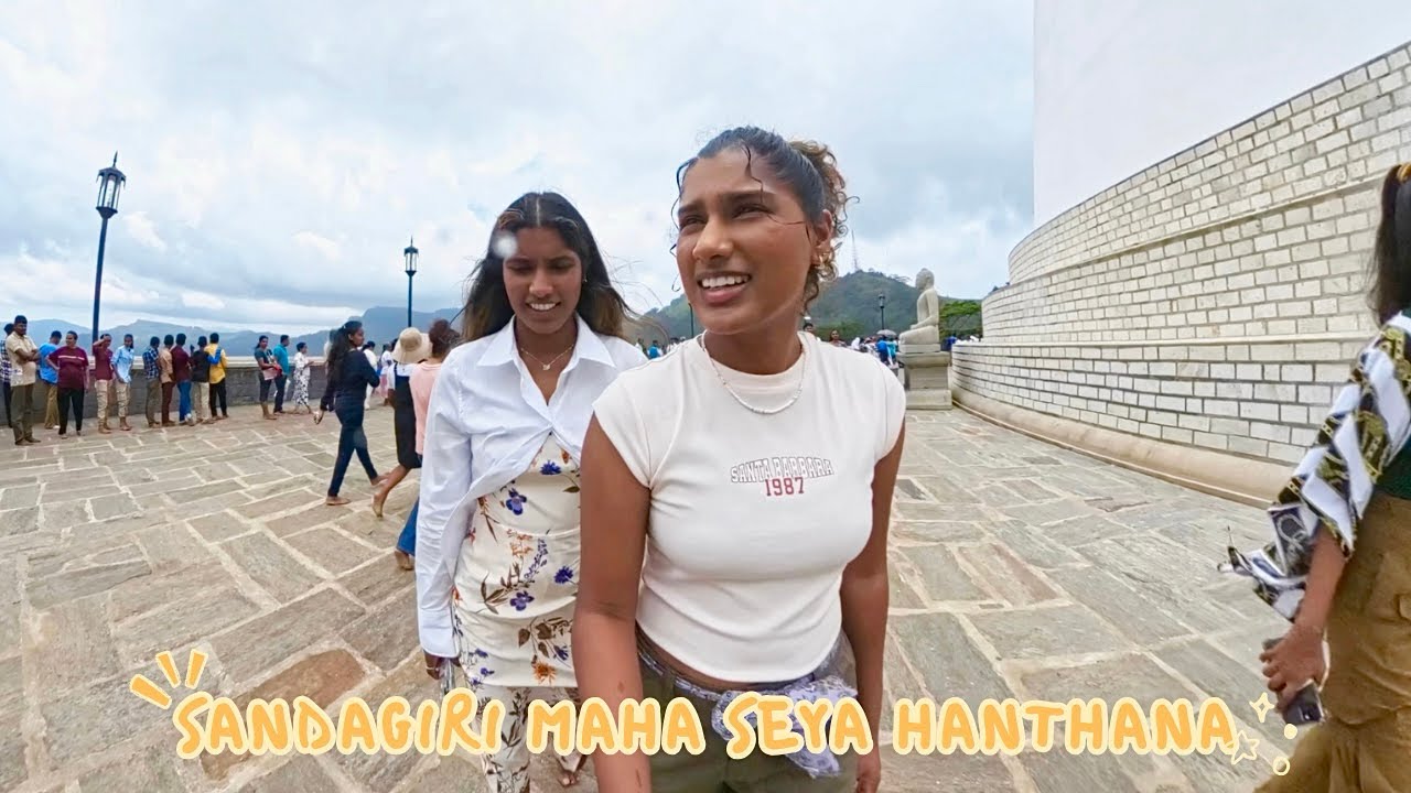 Exploring Sandagiri Maha Seya Temple in Hanthana | Sri Lanka Road Trip ...