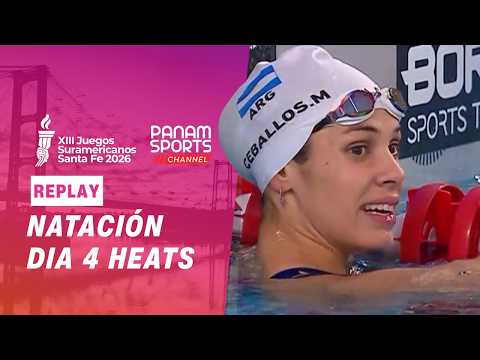Natación - Heats - Juegos Suramericanos Santa Fe 2026 - Panam Sports
