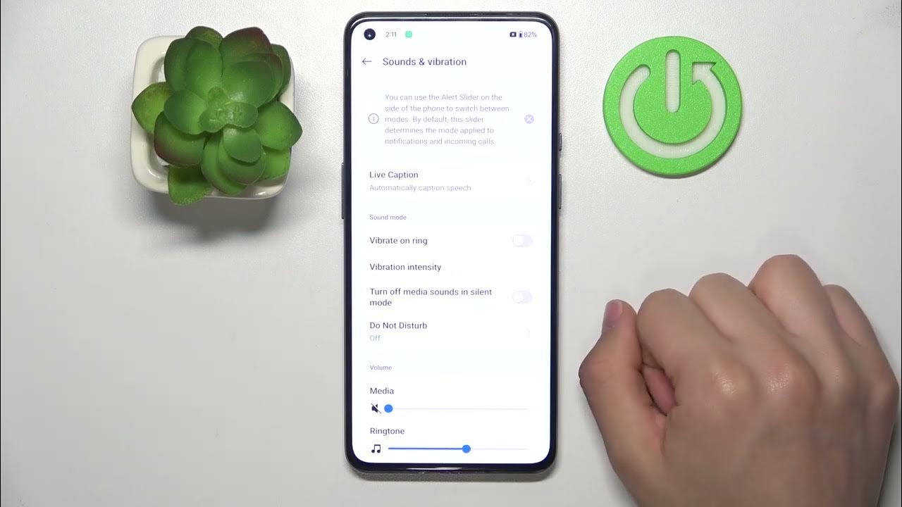 How to Change Volume Keys Control on OnePlus 9 - YouTube
