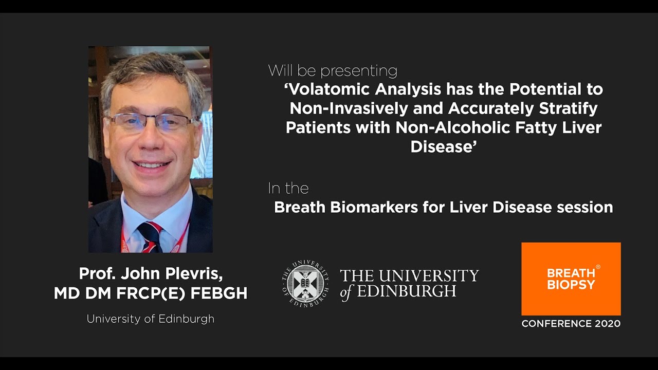 John Plevris at the Breath Biopsy Conference 2020 - YouTube