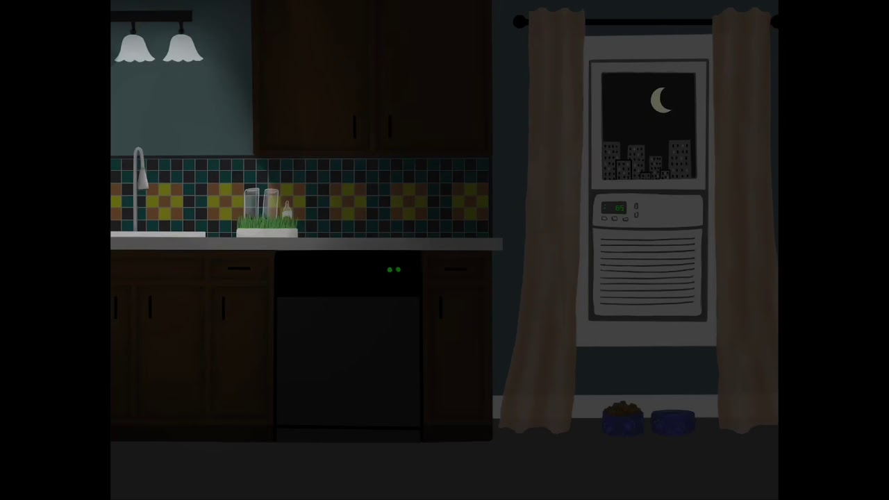 White Noise for Sleep | Baby | Relaxation - Nighttime Kitchen - YouTube