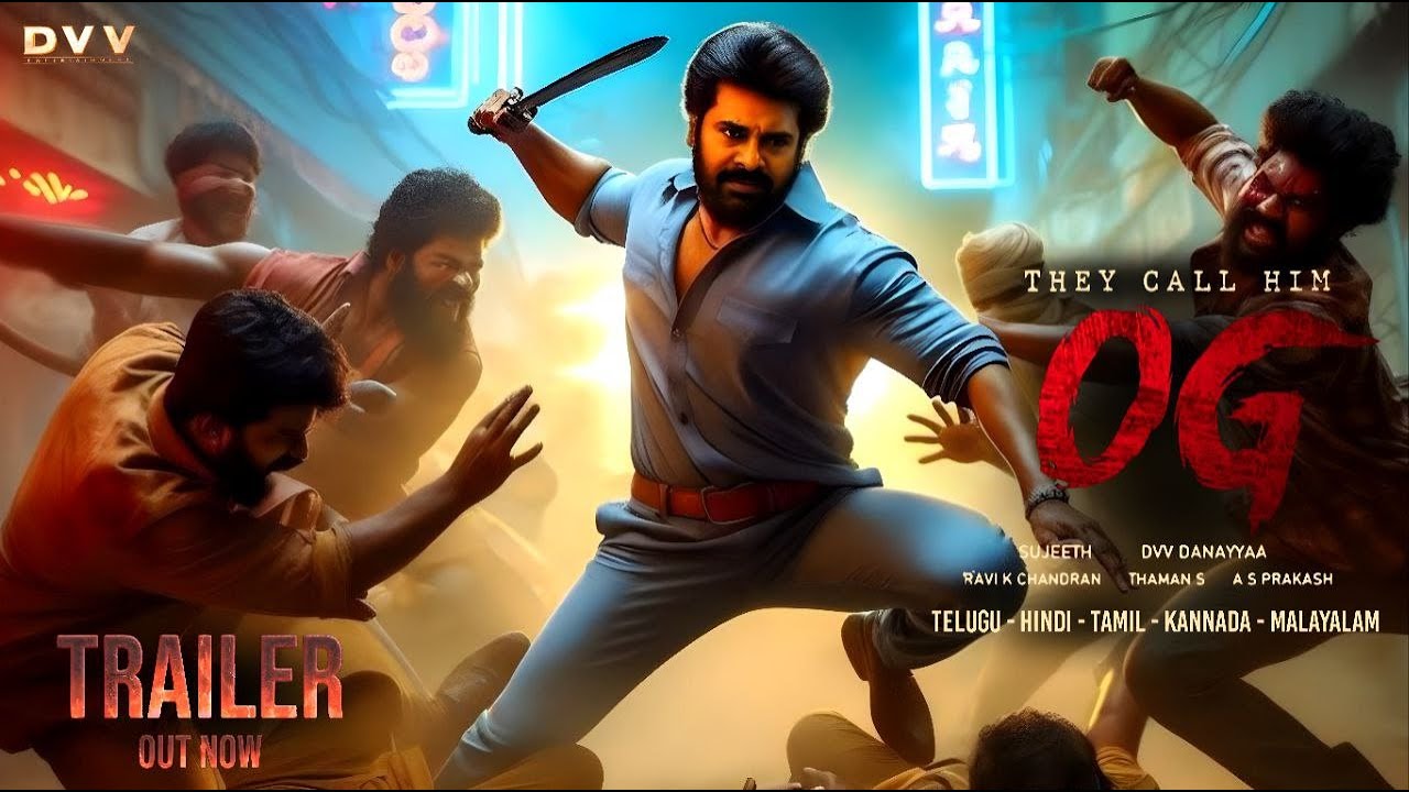 OG Official Trailer | Pawan Kalyan ,Sujith ,Thaman | OG Official Teaser ...