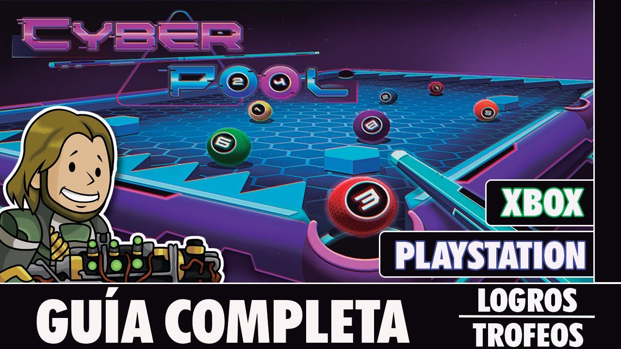 CYBER POOL - Guía completa [LOGROS/TROFEOS] - YouTube