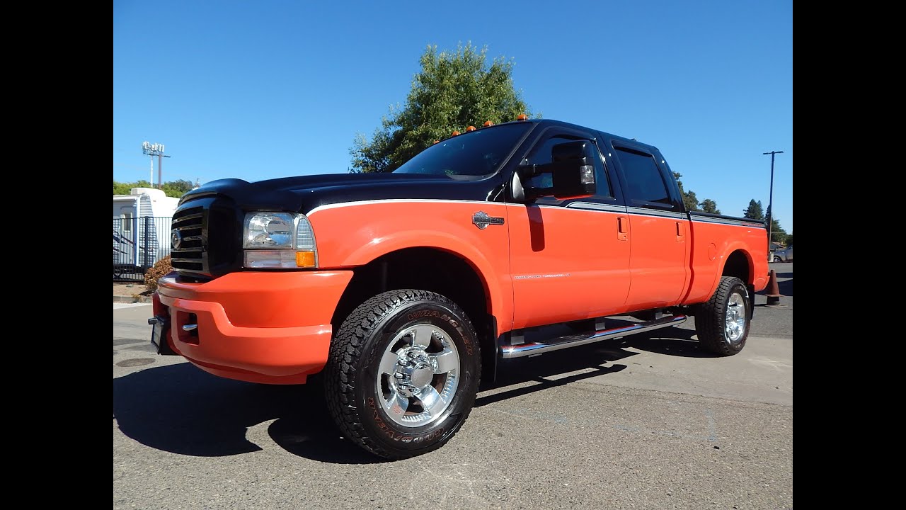 2004 Ford F350 Super Duty Powerstroke Harley Davidson Edition in depth ...