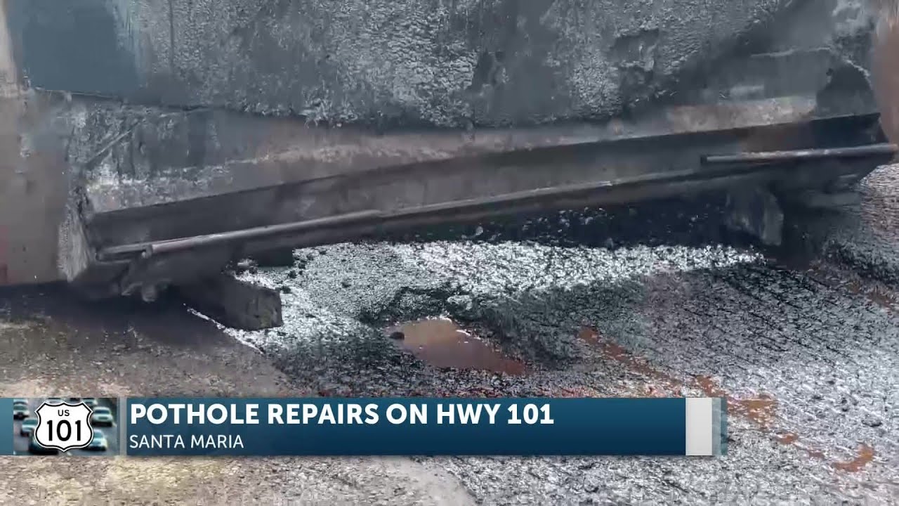 Caltrans begins post-storm two-day pothole repair project on Highway ...
