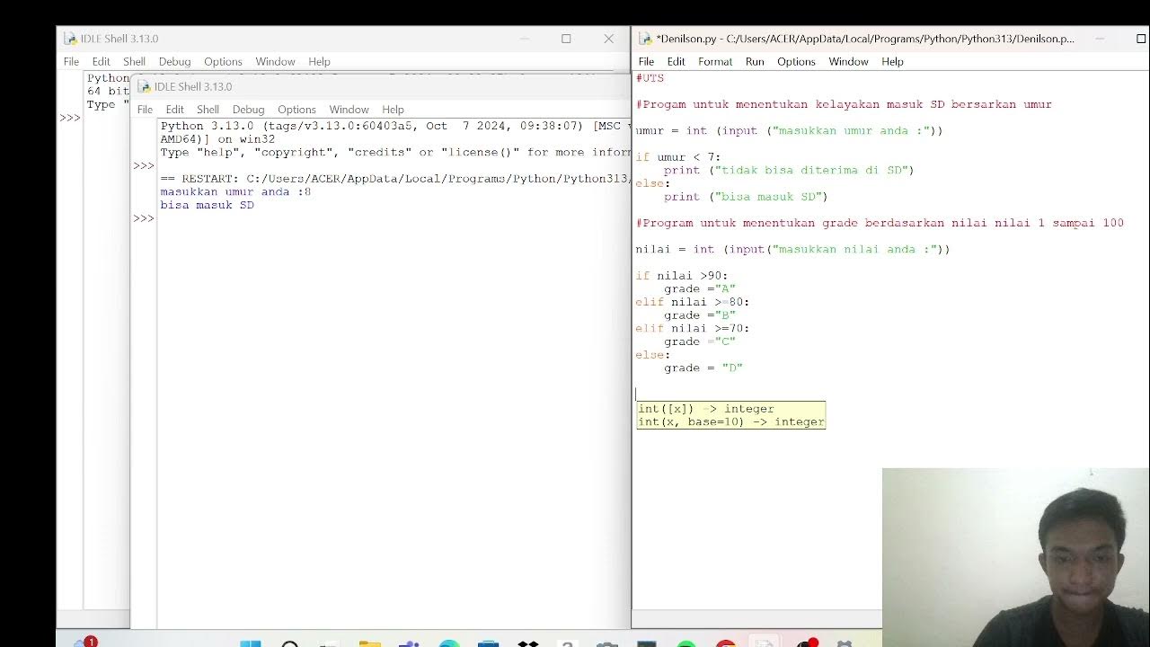 UTS Pemrograman Komputer - YouTube