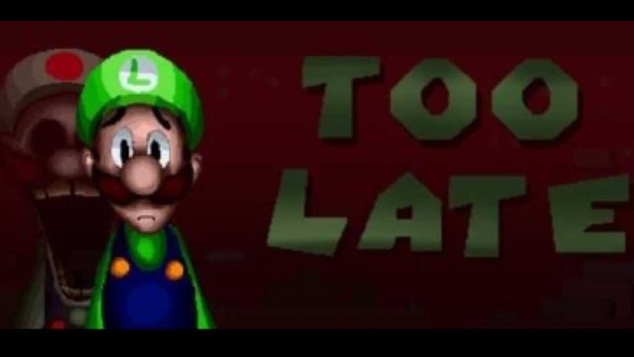 too late.exe (no me lo pase) - YouTube