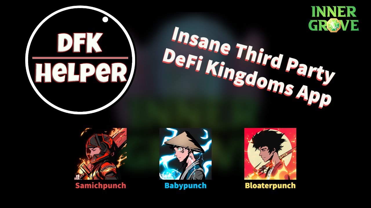 DFK Helper - Deep dive on DeFi Kingdoms Community Builder DFKH - YouTube