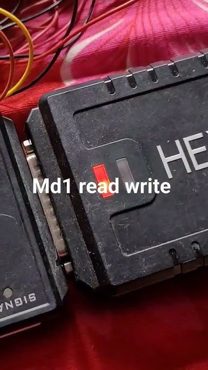 md1 read write with HexProg 1#ecu - YouTube