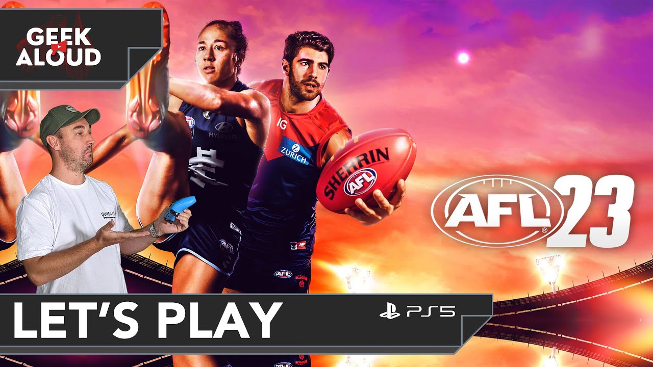 Let's Play - AFL 23 [PlayStation 5] Part 2 - Patch Update - YouTube