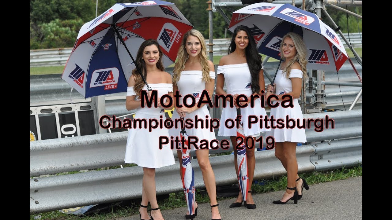 MotoAmerica motorcycle races - Pittsburgh 2019 PittRace - YouTube