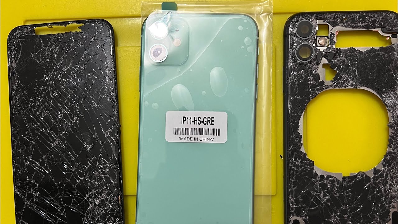 Destroyed iPhone 11 Restoration - YouTube