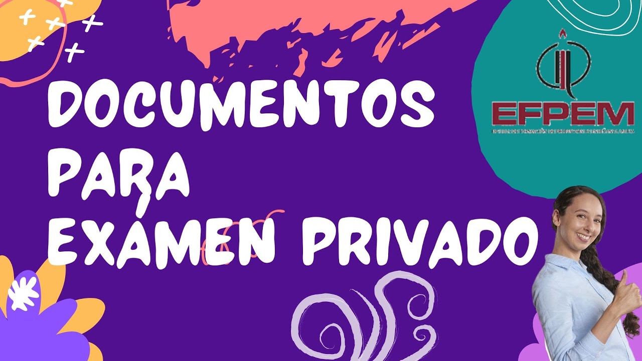 Documentación para completar expediente EFPEM - Semestre virtual - YouTube