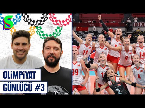 🇹🇷 Voleybolda Çin Zaferi, İlk Madalyalar: Hakan Reçber, Hatice Kübra İlgün | Olimpiyat Günlüğü #3