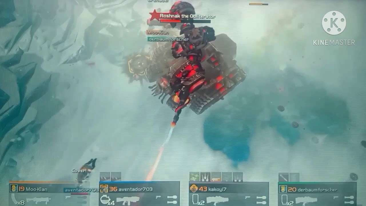 let's play HELLDIVERS ... Cyborg Boss battle ... AlaGabut Entertainment ...