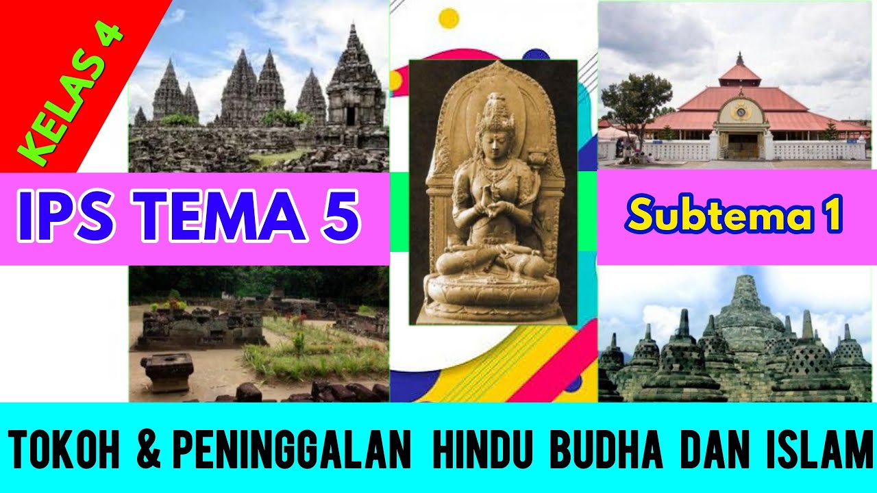 IPS Kelas 4 TEMA 5 Subtema 1 - Tokoh dan Peninggalan Sejarah Kerajaan ...