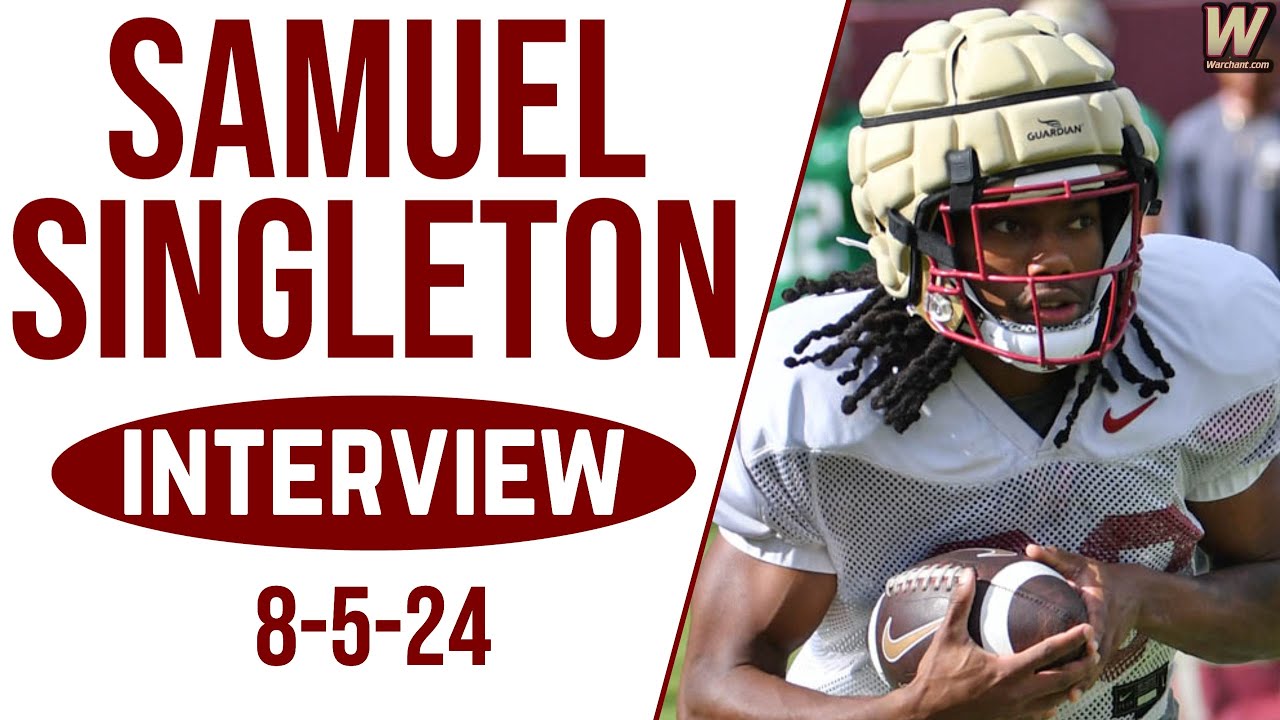 FSU RB Samuel Singleton Jr. on Growth, Running Backs | FSU Football ...