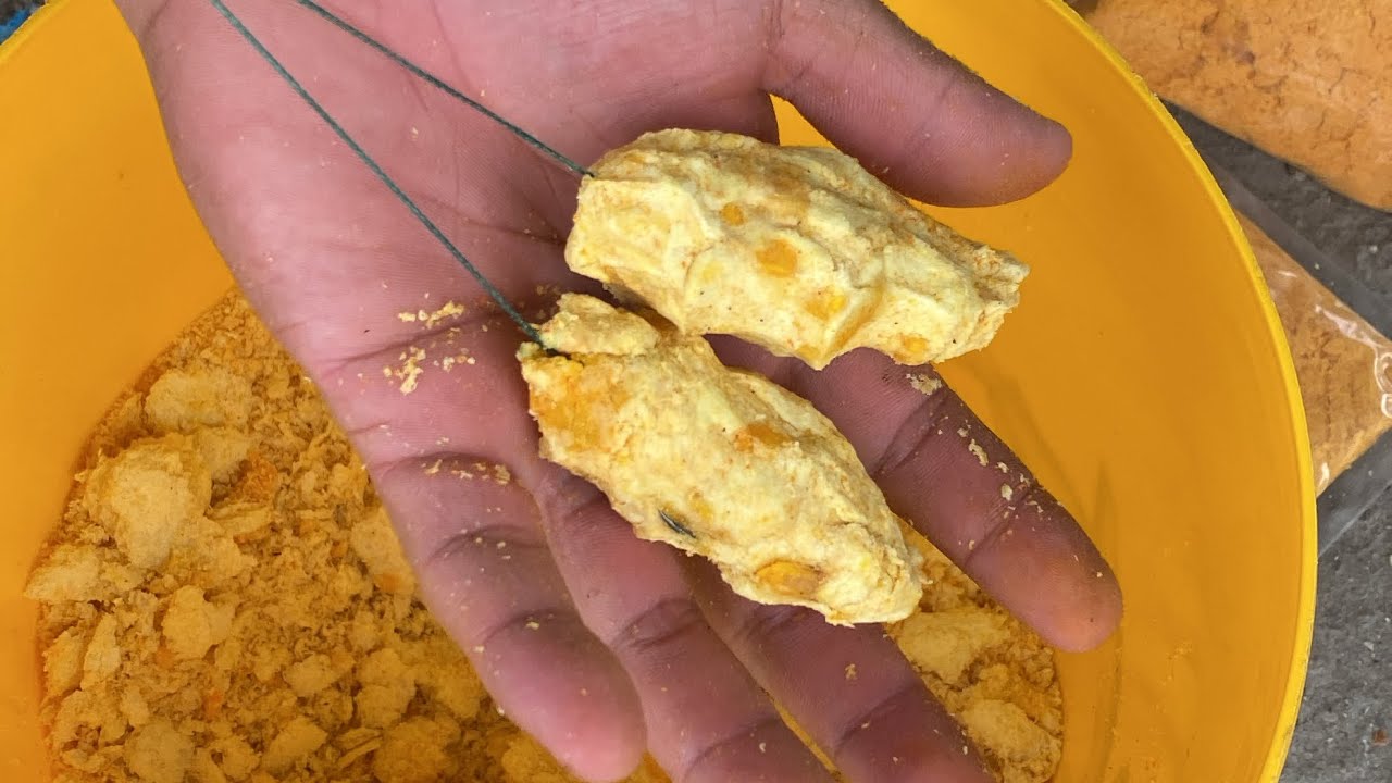 Umpan Roti Bun Sweet Corn + minyak pisang dan serbuk - YouTube
