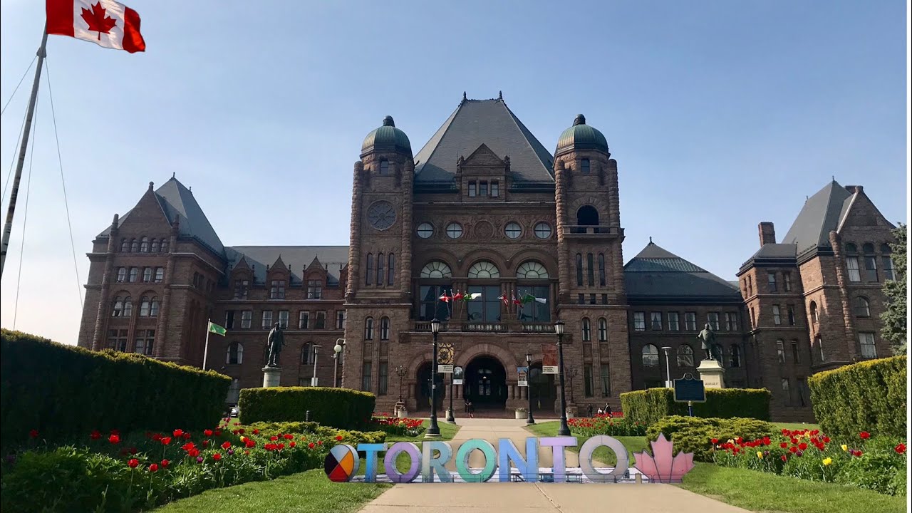 [4K] Majestic Beauty of ONTARIO LEGISLATIVE BUILDING | Queen's Park ...