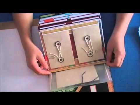 Tutorial Mini Álbum My Class 1ªparte - YouTube