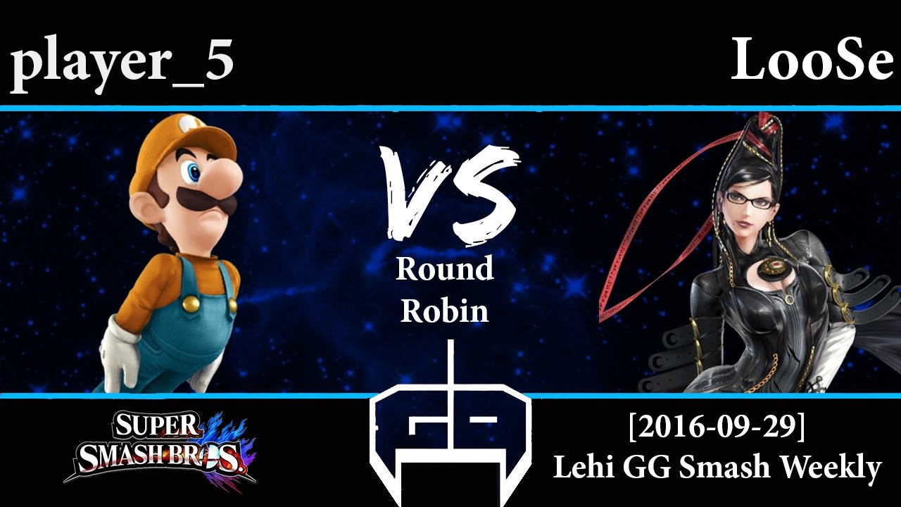 [2016-09-29] Wii U - player_5 (Luigi) vs LooSe (Bayonetta) - YouTube