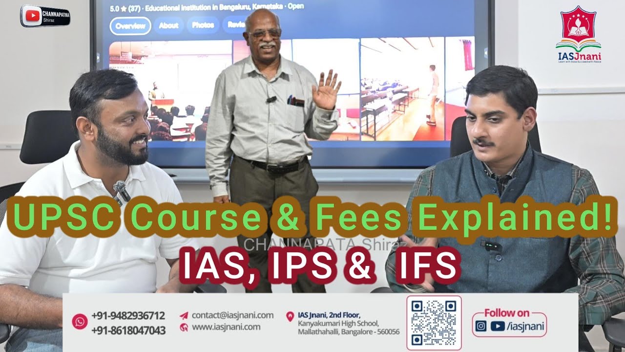 UPSC Coaching Exposed IAS, IPS & IFS Preparation: IAS Jnani Institute ...