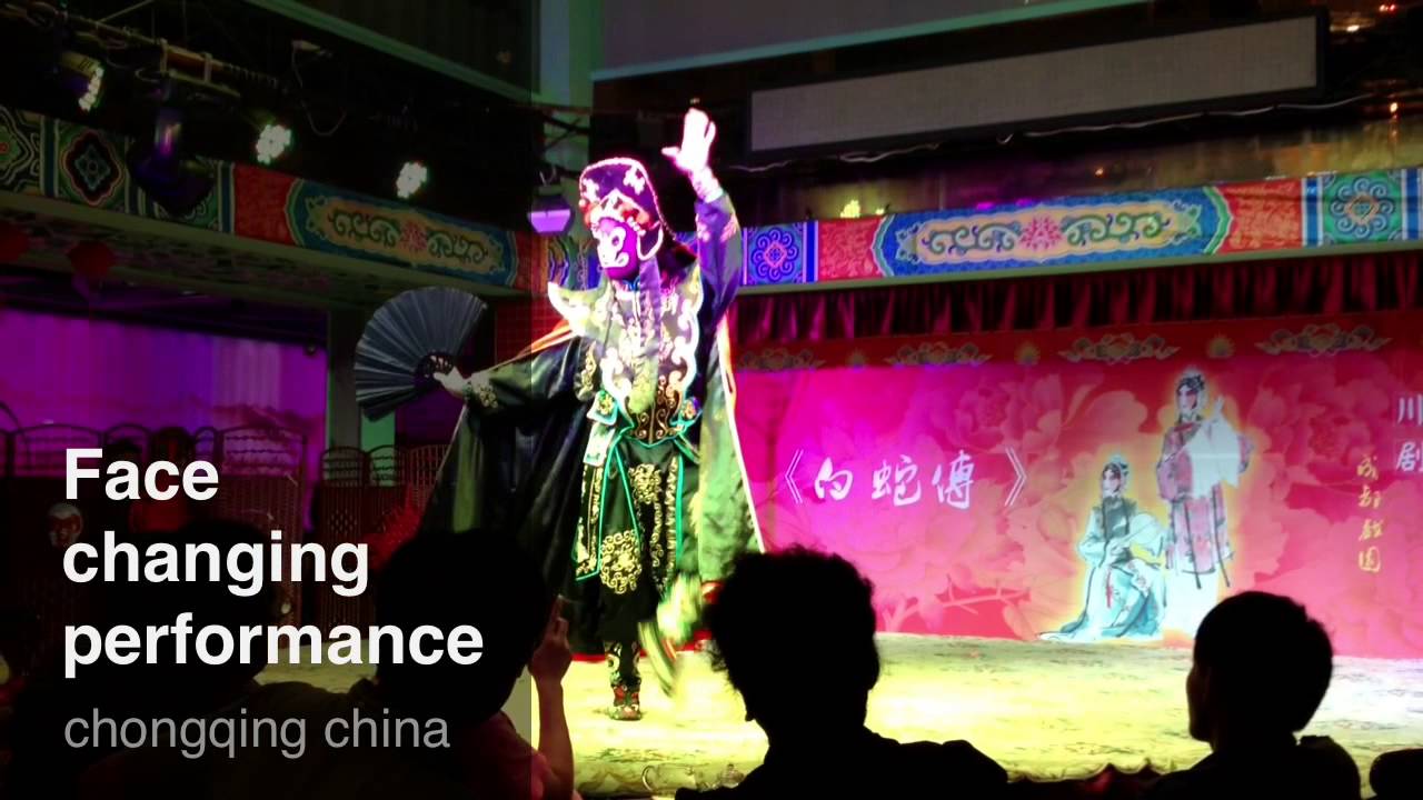 Face changing performance | Discovering Real China - YouTube