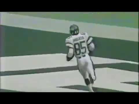 Wesley Walker Four Touchdowns - Dolphins at Jets - NFL Week 3 1986 ...