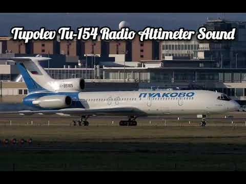 Tupolev Tu-154 Radio Altimeter Sound (Pulkovo 612) - YouTube