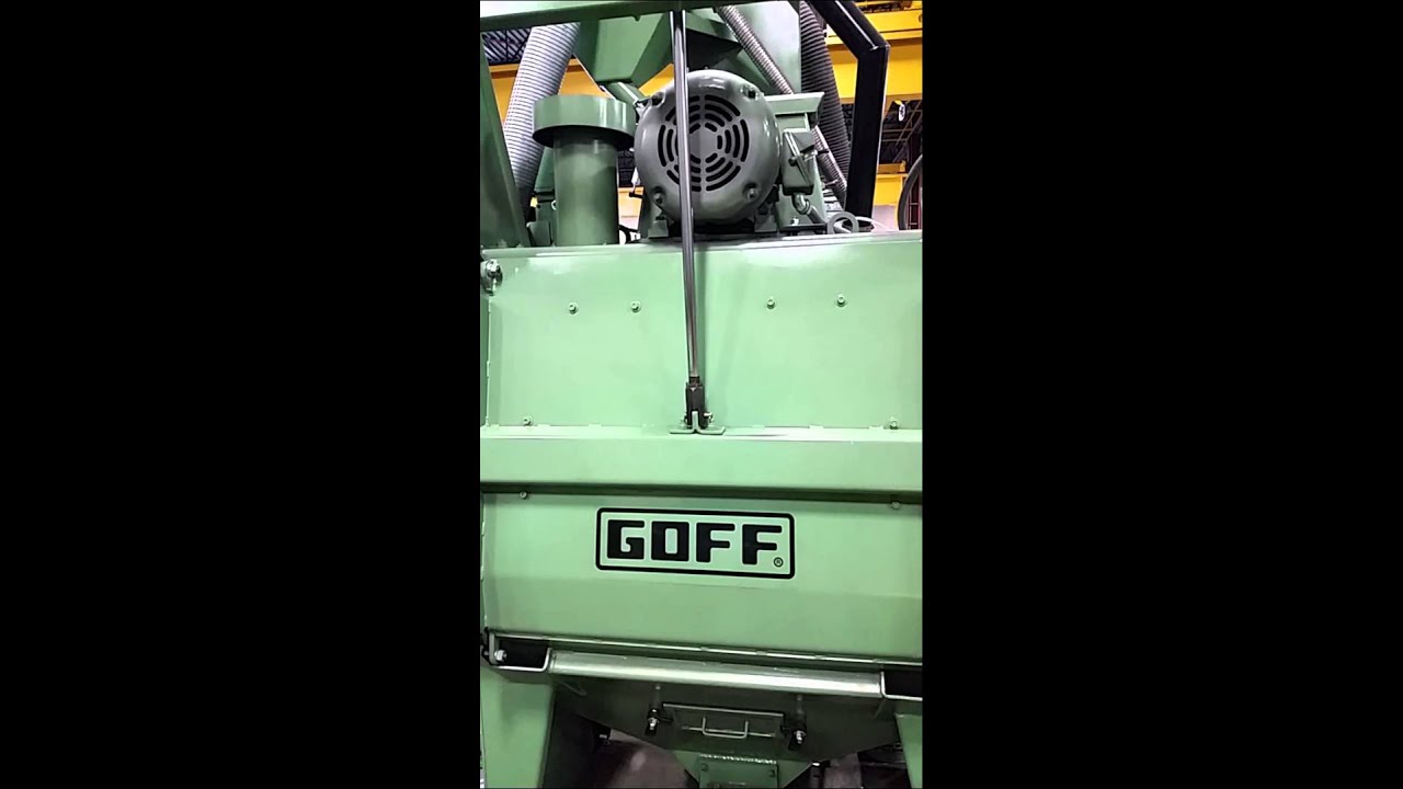 Goff 6BB Tumble Blaster with Rotary Screen - YouTube