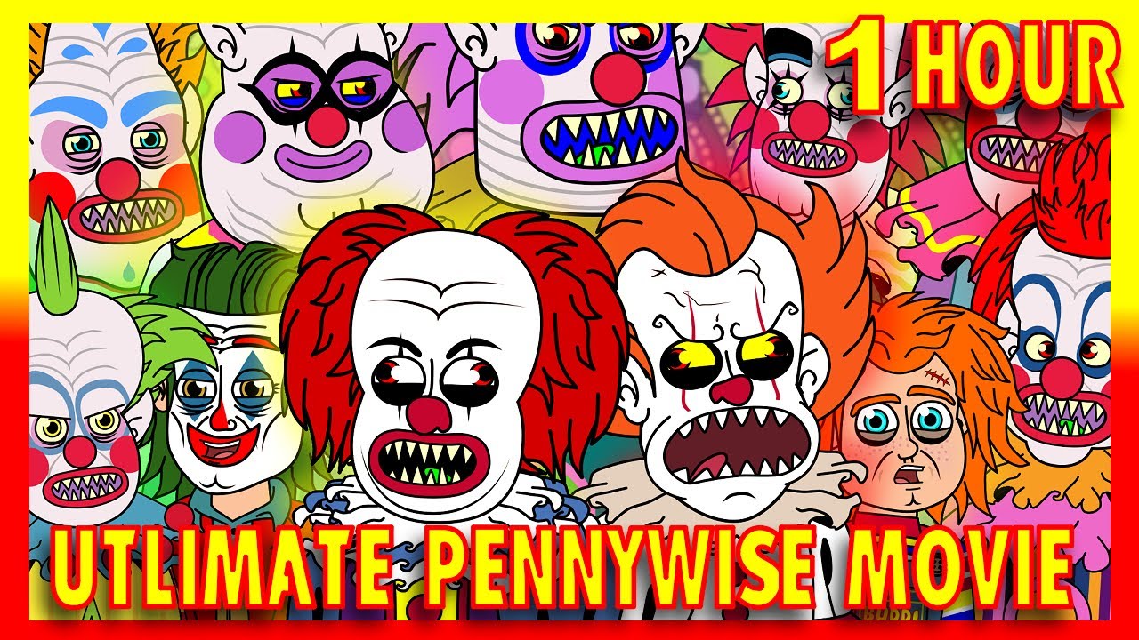 ULTIMATE PENNYWISE ANIMATION COMPILATION: w/ Chucky, Joker & Killer ...