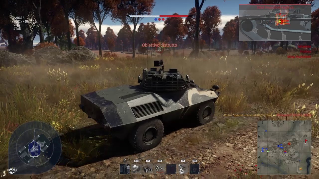 AUBL 74 HVG Italian Tank War Thunder Realistic Gameplay - YouTube
